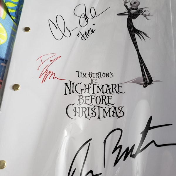 Wicked Broadway West End Musical Script With Signatures, Autographs ...