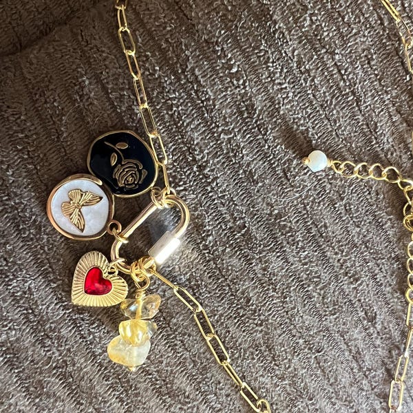 Custom Gold Charm Bracelet DYO Design Your Own - Etsy
