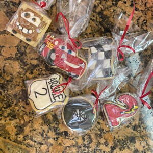 Cars Themed Sugar Cookies - Etsy