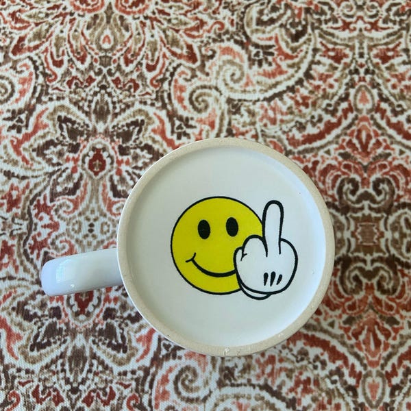 Have a Nice Day, Middle Finger 11oz Coffee Mug - Etsy