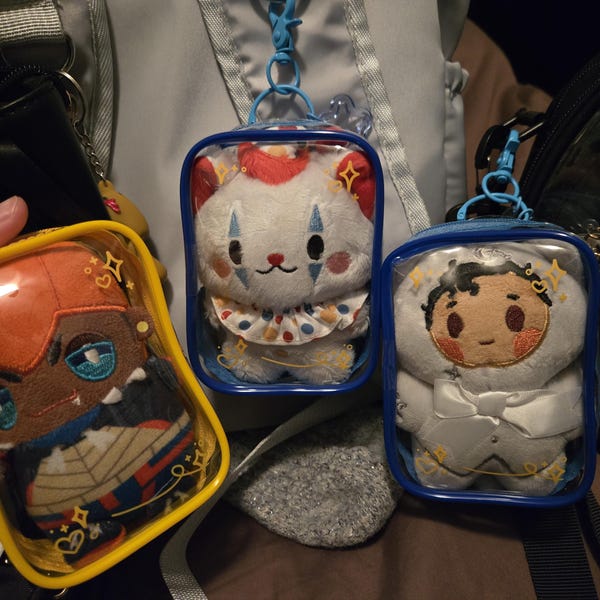 Chiikawa Heart Hachiware Magnetic Keychain - Etsy