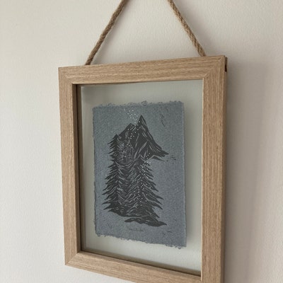 Original Copper Plate Etching Limited Edition Cycling Print - Etsy