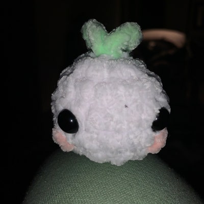 Mini Sprout Plush Crochet Sprout Cute Crochet Desk Friend - Etsy