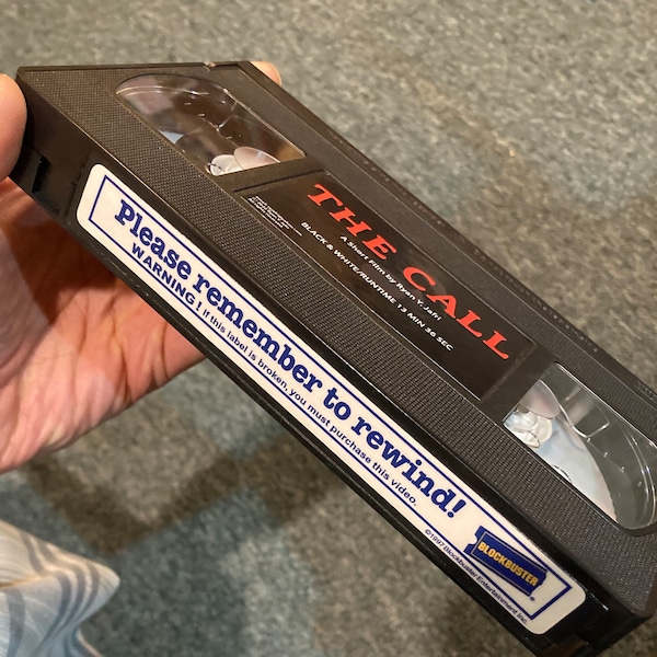 Please Remember to Rewind - Blockbuster Video Rental VHS - Vinyl Die ...