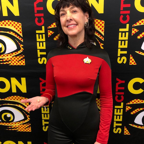Bajoran Nose Ridge: Latex Prosthetic - Scifi Cosplay Makeup - Etsy