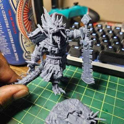 Oona, Moon Fae Dnd Miniature L 3D Printed Model L Blackthorne ...