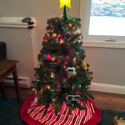 Super Mario World Tree Ornaments - Etsy