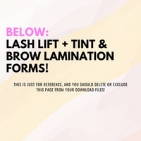 Ombre Brown Consent Form, Ombre Brown Forms, Ombre Brow Client Intake ...