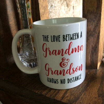 Mug From Grandson, Gift From Grandson, Grandson Gift, Grandson Mug ...