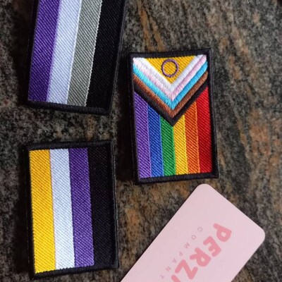 Disability Pride Flag Embroidered Patch Neurodivergence - Etsy