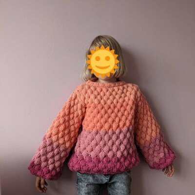 The Loopy Cardigan Knitting Pattern - Etsy