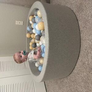 Ball Pit 200 Balls Included Gray - Etsy