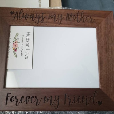Mothers Day Gift, Personalized Picture Frame, Engraved Photo Frame ...