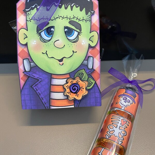 Halloween Treat Box Printable, Frankenstein Candy Box, Mummy Candy Box ...