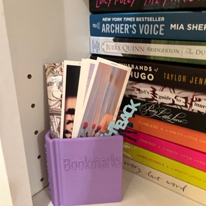 Book Shaped Bookmark Holders Bundles Available 3D Printed Bookish ...