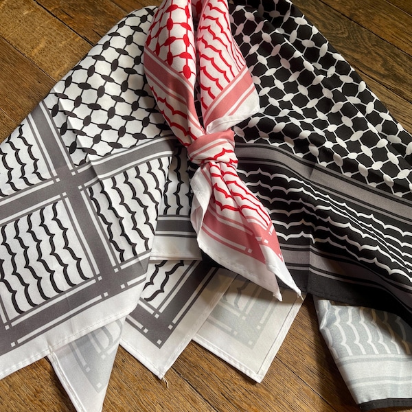 Tatreez Keffiyehs - Palestine - Lebanon - Handmade - Palestine ...