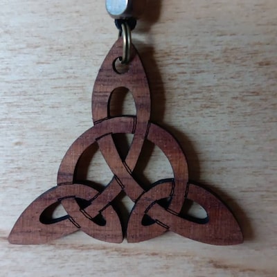 5 Celtic Knots Pendant. Laser Cut Files SVG, PDF, CDR Digital Product ...