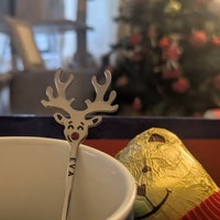 Personalised Reindeer Shaped Hot Chocolate Spoon - Etsy UK