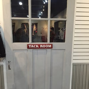 Hand Painted Tack Room Sign. Hand Painted Wood Sign. Tack Room. Barn ...