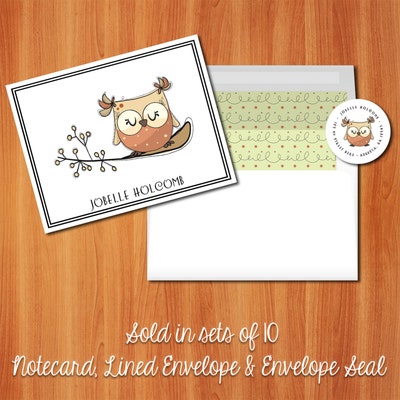 Owl Digital Paper, Owl Pattern, Autumn Pattern, COMMERCIAL USE, Autumn ...