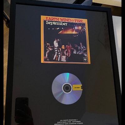 Custom Poster / Framed CD Holder / Album Wall Art - Etsy