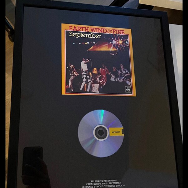 Custom Poster / Framed CD Holder / Album Wall Art - Etsy