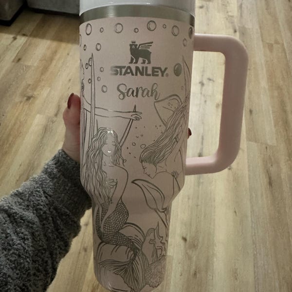 40oz 30oz Stanley Tumbler, Fourth Wing Tumbler, Book Tumbler, Laser ...