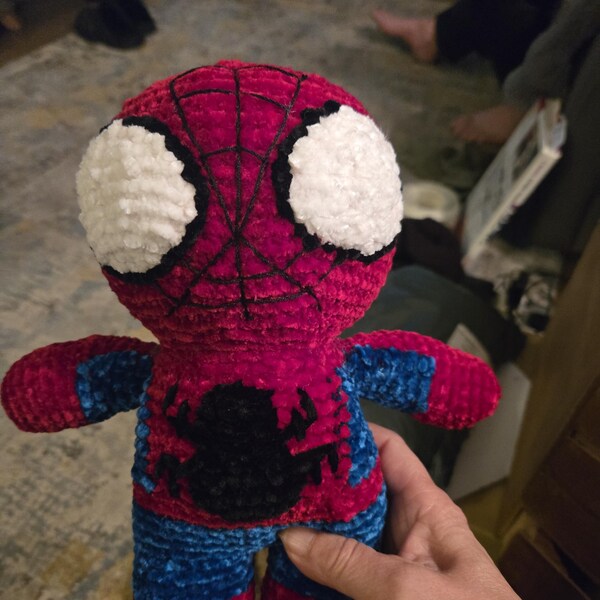 Low Sew, Hero Spider Chibi PDF Pattern Instant Download (amigurumi ...