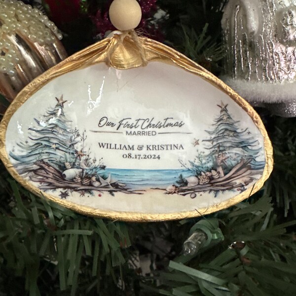 Luxury Bachelorette Bridal Party Custom Name Clam Shell Gift ...