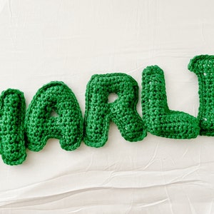 Alphabet and Math Bundle Crochet Patterns Soft Plush Letters Soft Plush ...