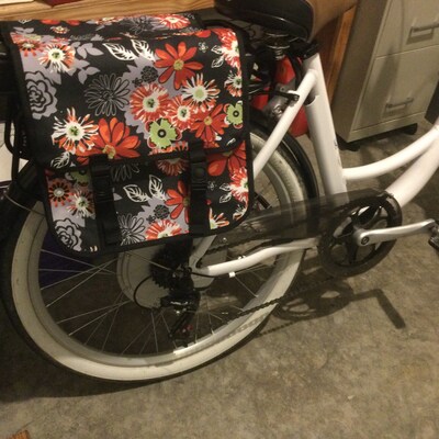 Bikybag Model M Bicycle Double Pannier Cycle Bag Bike Shopping ...