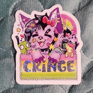 Glitter Sticker Sparkle Furry CRINGE for Furries, Sparklefurs, Therians ...