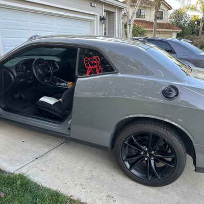 Kaws Inspired Peeker Vinyl Decal for Car Window, Laptop, Water Bottle ...