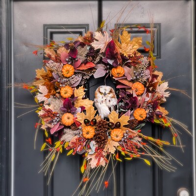 Extra Large Swags for Front Double Doors, Grass and Garland Privacy ...