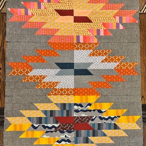 Same Sky Quilt Kit Using Curio Collection by Ruby Star Society Pattern by Modernly Morgan 60 X ...