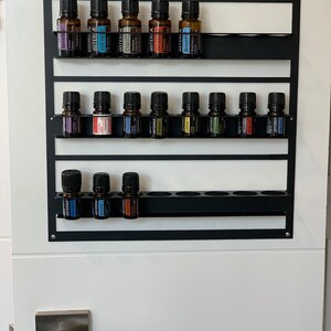 Essential Oil Storage, Display, Holder, Case, Organizer, Rack, Holds 24 ...
