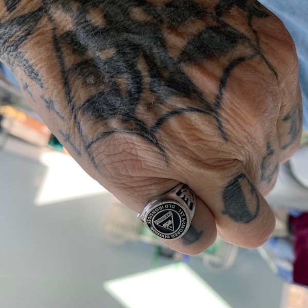 16TH Military Police Brigade Insignia Ring MP Service Ring Military ...