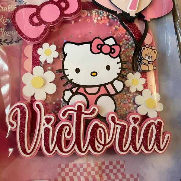 Mercat Gabby Cat Playhouse Inspired Custom Cake Topper - Etsy