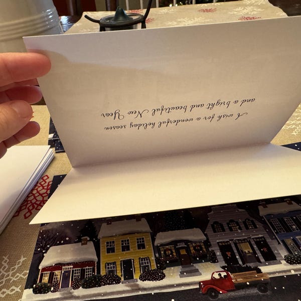 DECK the TREE Holiday Card Supporting Homeless Pets (10 Cards per Pack ...