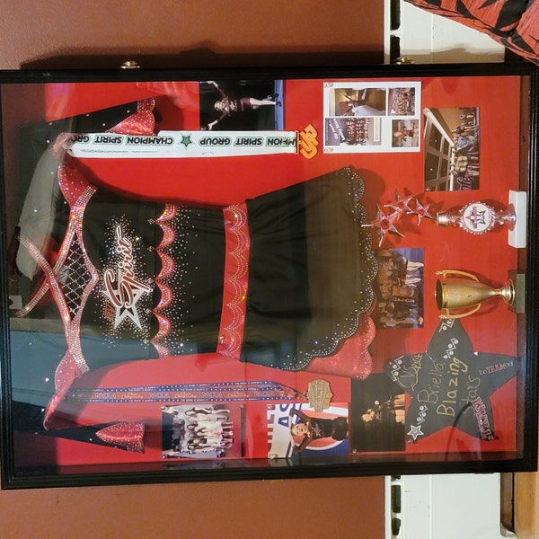 Extra Deep Jersey, Uniform, Jacket Display Case Cabinet Shadowbox - 98% ...