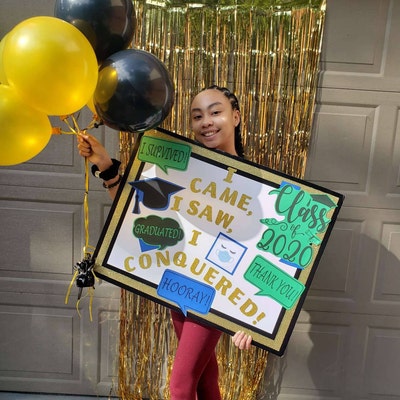 Graduation Photo Props, Printable Photo Booth Props, Speech Bubbles ...