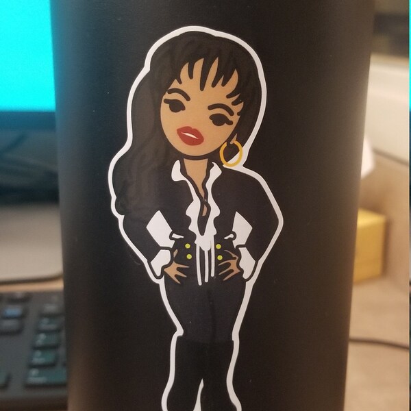 Selena Vinyl Sticker - Etsy