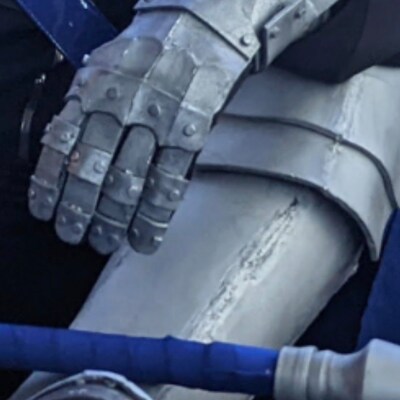 EVA Foam Knight Gauntlet Template - Etsy