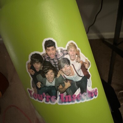 You're Insecure One Direction What Makes You Beautiful Sticker - Etsy