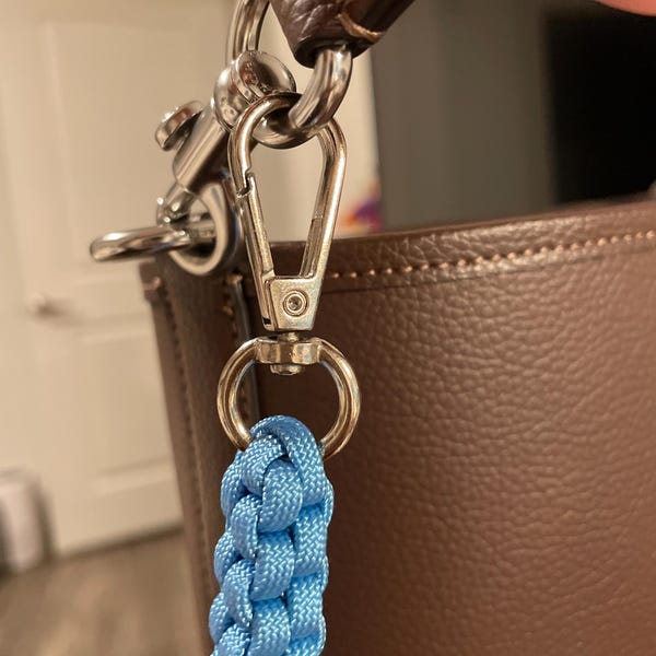 Custom Made Paracord Rope Keychain/bag Charm - Etsy
