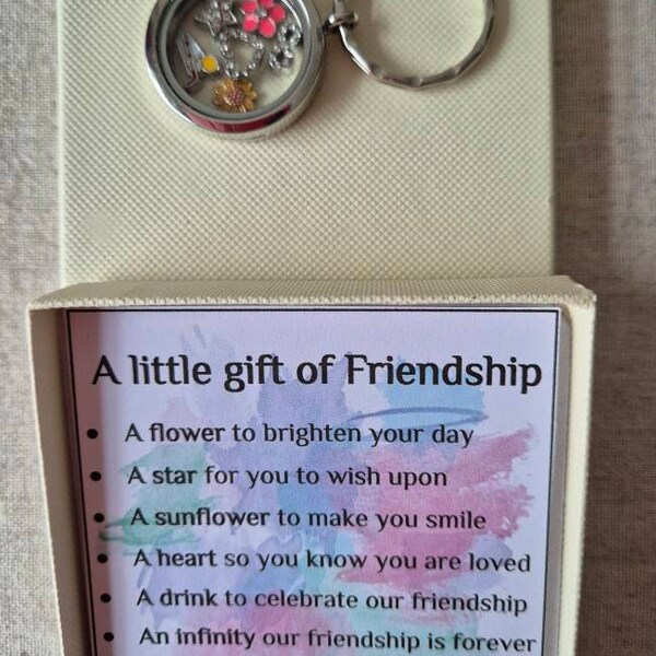 Friendship Gift, Gift for Friend, Long Distance, Missing You, A Little ...