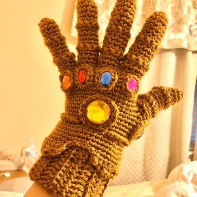 Infinity Gauntlet PDF Crochet Pattern Instant Download Inspired by ...