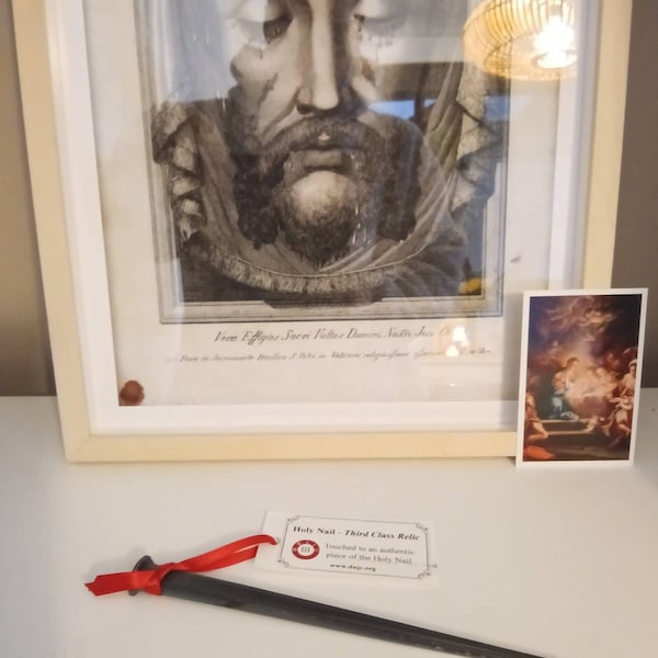 Holy Nail Third Class Relic - Touched to Relic of the Holy Nail of Our ...