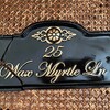 House Name Plaque (script Style) - Etsy