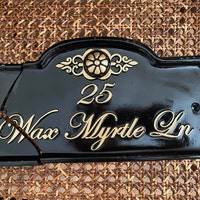 House Name Plaque (script Style) - Etsy UK